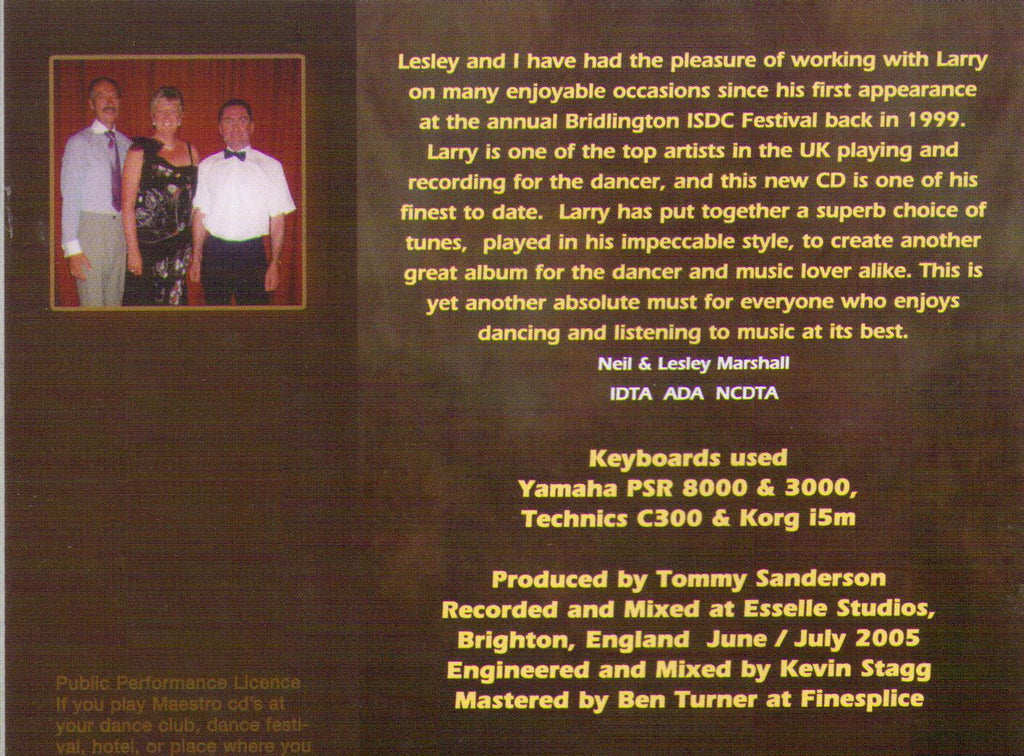 LARRY GREEN "Forever and Ever" CDTS 134 – Mint Records